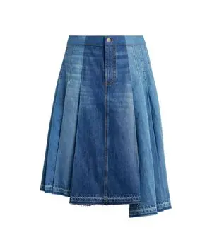 COACH Maxi Denim Skirt