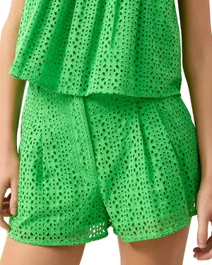 MARIE OLIVER Lander Shorts - Emerald