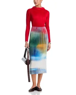 Issey Miyake Obscure Pleats Skirt