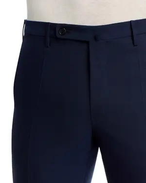 SLOWEAR Regular Fit Wool Trousers