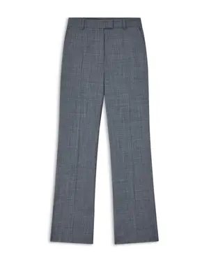 GANNI Tailored Wool Blend Trousers