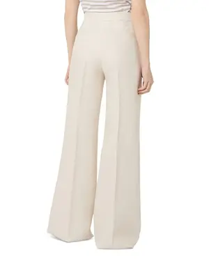 Max Mara Mxmadesse Linen Wide Leg Trousers