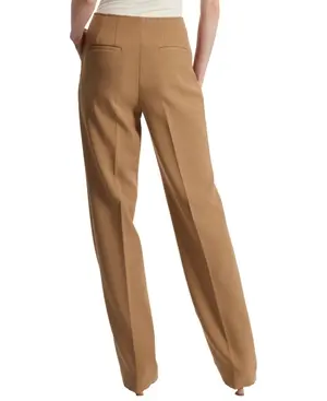 Santorelli Della Crepe Straight Leg Pants