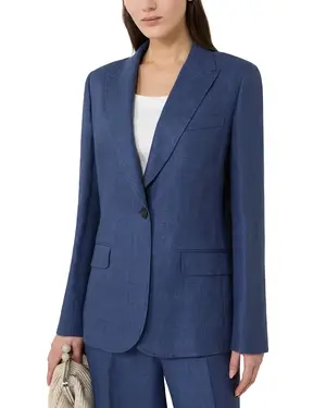 Max Mara Wkdnalut Blazer - Navy