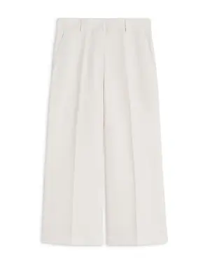 Max Mara Cropped Trousers - Ecru