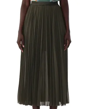 JASON WU Chiffon Pleated Skirt