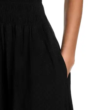 Paige Sebastian Midi Dress - Black