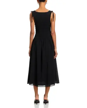 Paige Sebastian Midi Dress - Black