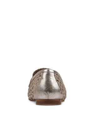 DONALD PLINER Naolin Leather Loafers - Pewter
