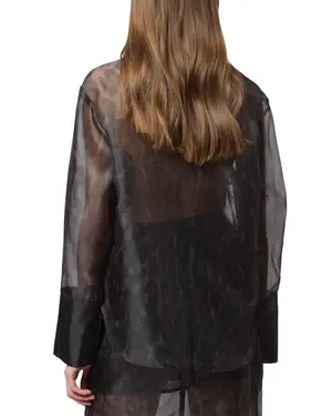 Apparis Tyra Organza Leopard Shirt