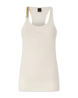 Pinko Chain Trim Tank Top - C