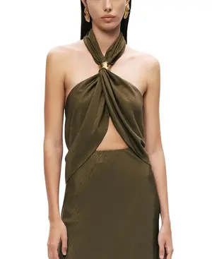 Nocturne Halter Neck Camis Tanks For Women