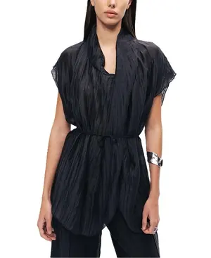 Nocturne Front Tie Tops