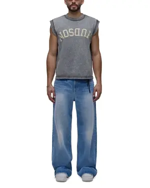Hudson Jeans Luca Wide Leg Jeans In Wash