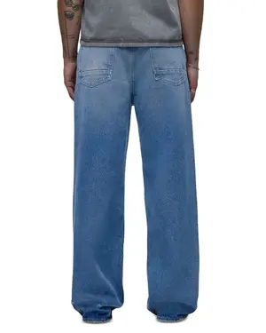 Hudson Jeans Luca Wide Leg Jeans In Wash