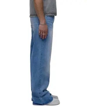 Hudson Jeans Luca Wide Leg Jeans In Wash