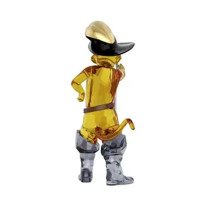 SWAROVSKI Shrek Collection Puss In Boots Crystal Figurine