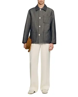 Sandro Worker Jacket - Denim