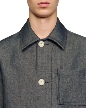 Sandro Worker Jacket - Denim