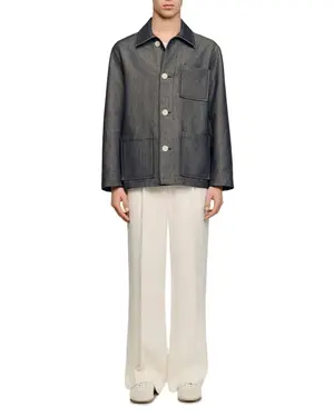 Sandro Worker Jacket - Denim