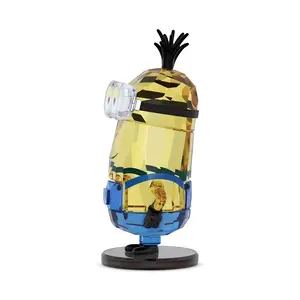 SWAROVSKI Minions Collection Kevin Crystal Figurine - No Color