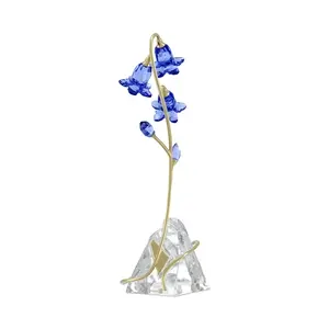 SWAROVSKI Florere Collection Blue Bellflower Crystal Figurine