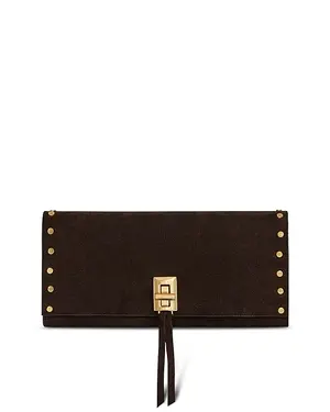 Rebecca Minkoff Darren Small Leather Continental Wallet - Fondant