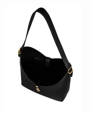 Rebecca Minkoff Megan Leather Hobo Bag - Black