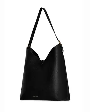 Rebecca Minkoff Megan Leather Hobo Bag - Black