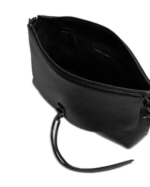 Rebecca Minkoff Darren Top Zip Suede Shoulder Bag