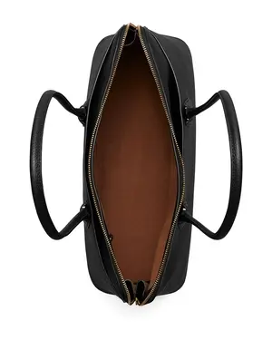 Tory Burch Lock Leather Satchel