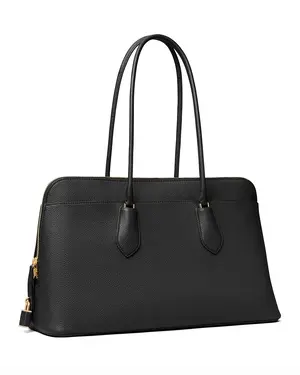 Tory Burch Lock Leather Satchel