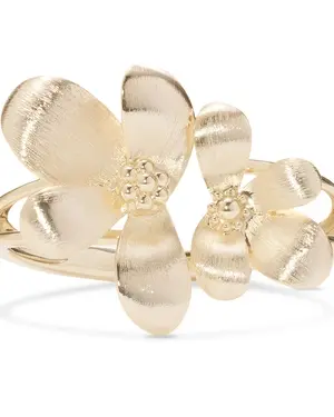 Ramy Brook Anya Flower Bangle Bracelet - Gold