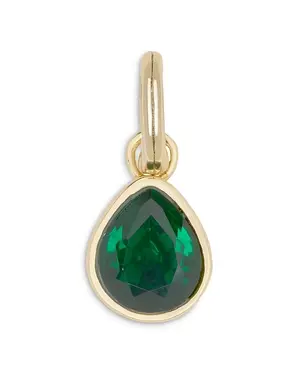 Ramy Brook Birthstone Imitation Charm Emerald