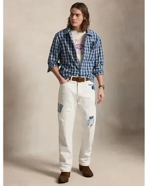 Polo Ralph Lauren Heritage Straight Distressed Jeans
