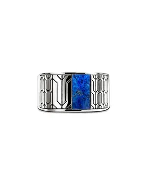 John Hardy Icon 50 Signet Ring - Lapis Lazuli