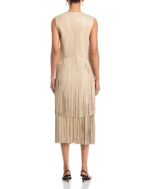 Kobi Halperin Angela Fringe Leather Vest