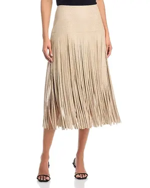 Kobi Halperin Parker Leather Skirt