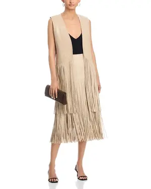 Kobi Halperin Parker Leather Skirt