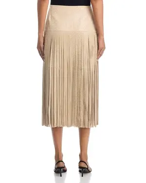 Kobi Halperin Parker Leather Skirt