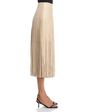 Kobi Halperin Parker Leather Skirt