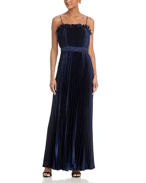 Aqua Spaghetti Strap Dresses
