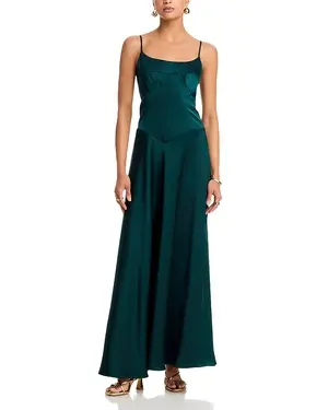 Aqua Lace Evening Dresses
