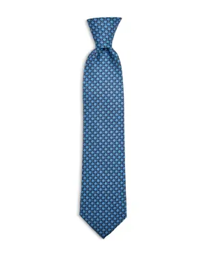 Bloomingdale'S Silk Link Tie - Blue