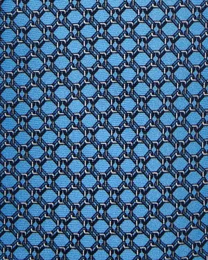 Bloomingdale'S Silk Link Tie - Blue