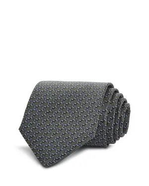 Bloomingdale'S Silk Link Tie - Olive