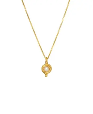 OTTOMAN HANDS Birthstone Pendant Necklace - June