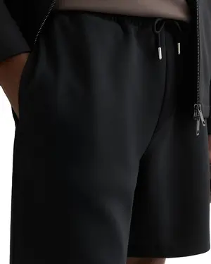 REISS Reid Drawstring Shorts - Navy