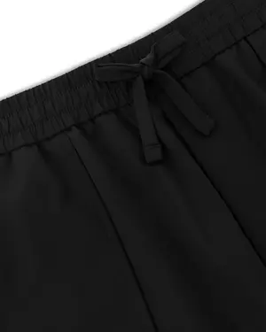 REISS Ascend Drawstring Shorts - Black
