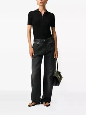 AMI Paris Large Fit Cotton Jeans